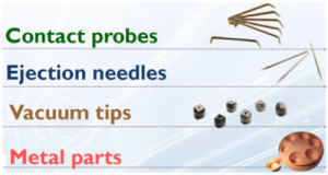 Contact Probes, ejection needles and vacuum tips - Marketech